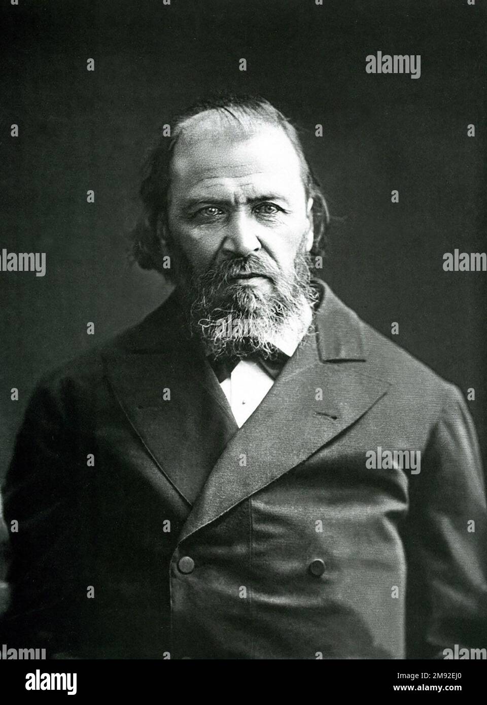 Portrait of Yakov Polonsky ca. 1880s Stock Photo - Alamy