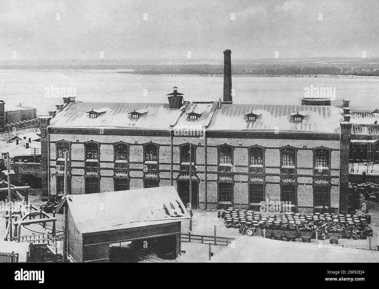 Early 1900s factory Black and White Stock Photos & Images - Alamy