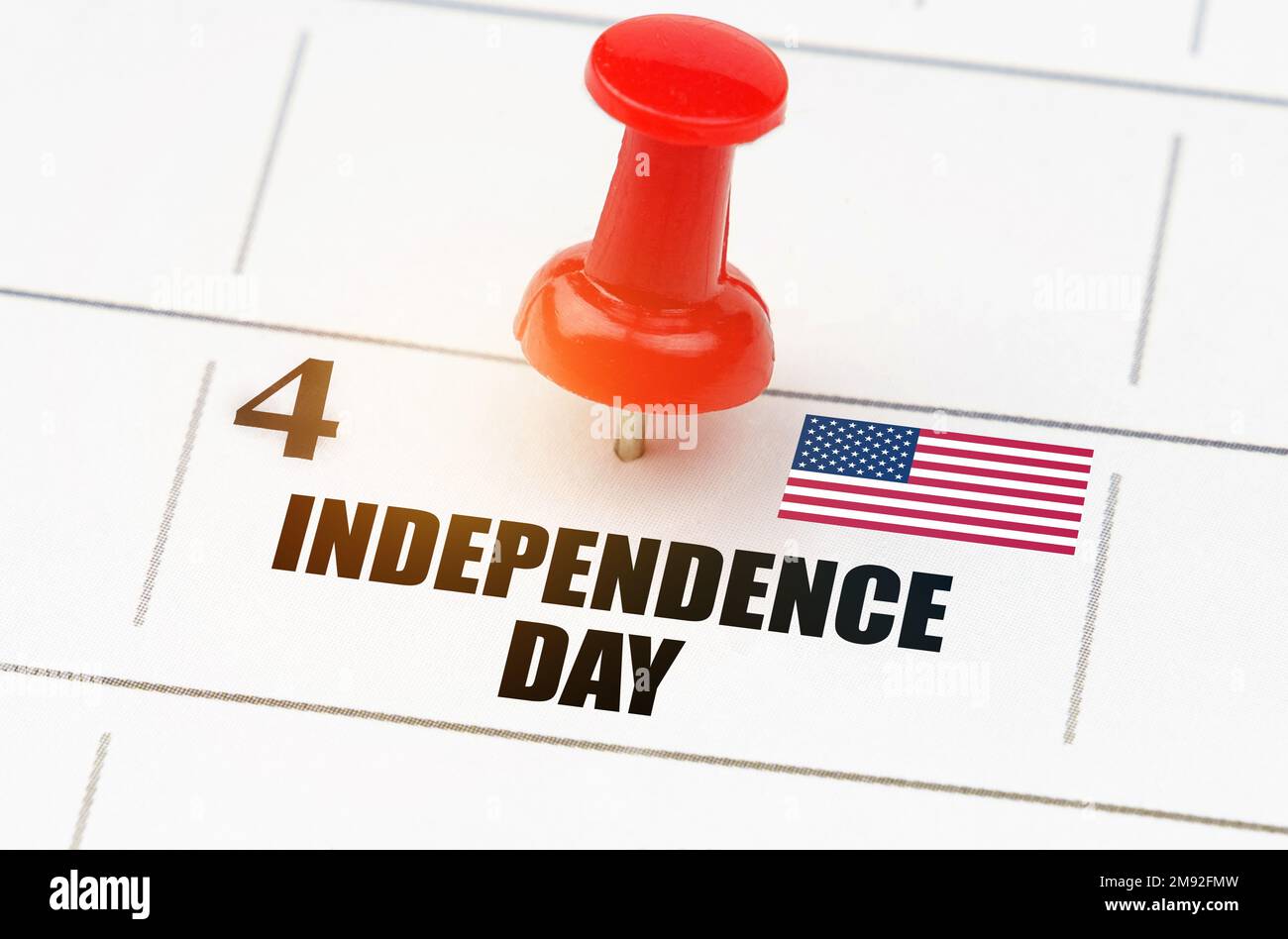 National holidays. On the calendar grid, the date and name of the ...