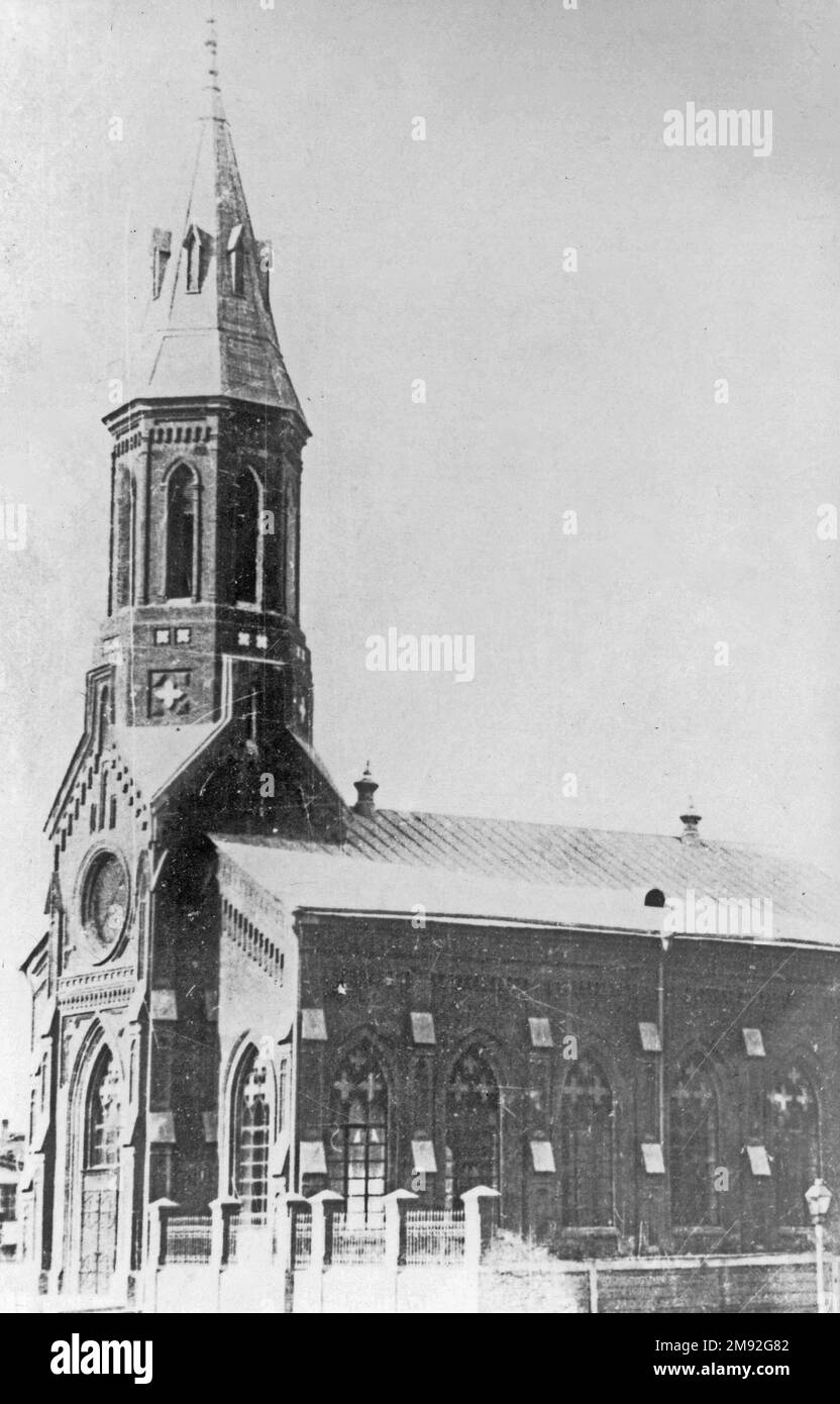Russian: Astrakhan. Lutheran church until 1917, st. Mechnikova, 17 ...