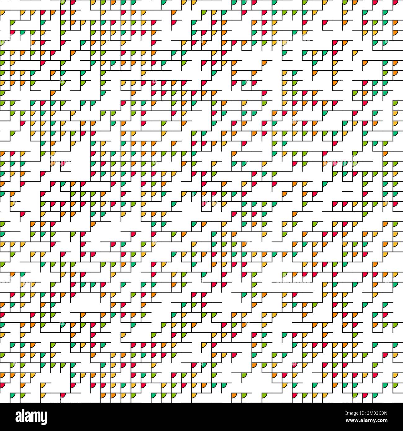 Decorative diagrame color geometric background illustration Stock ...