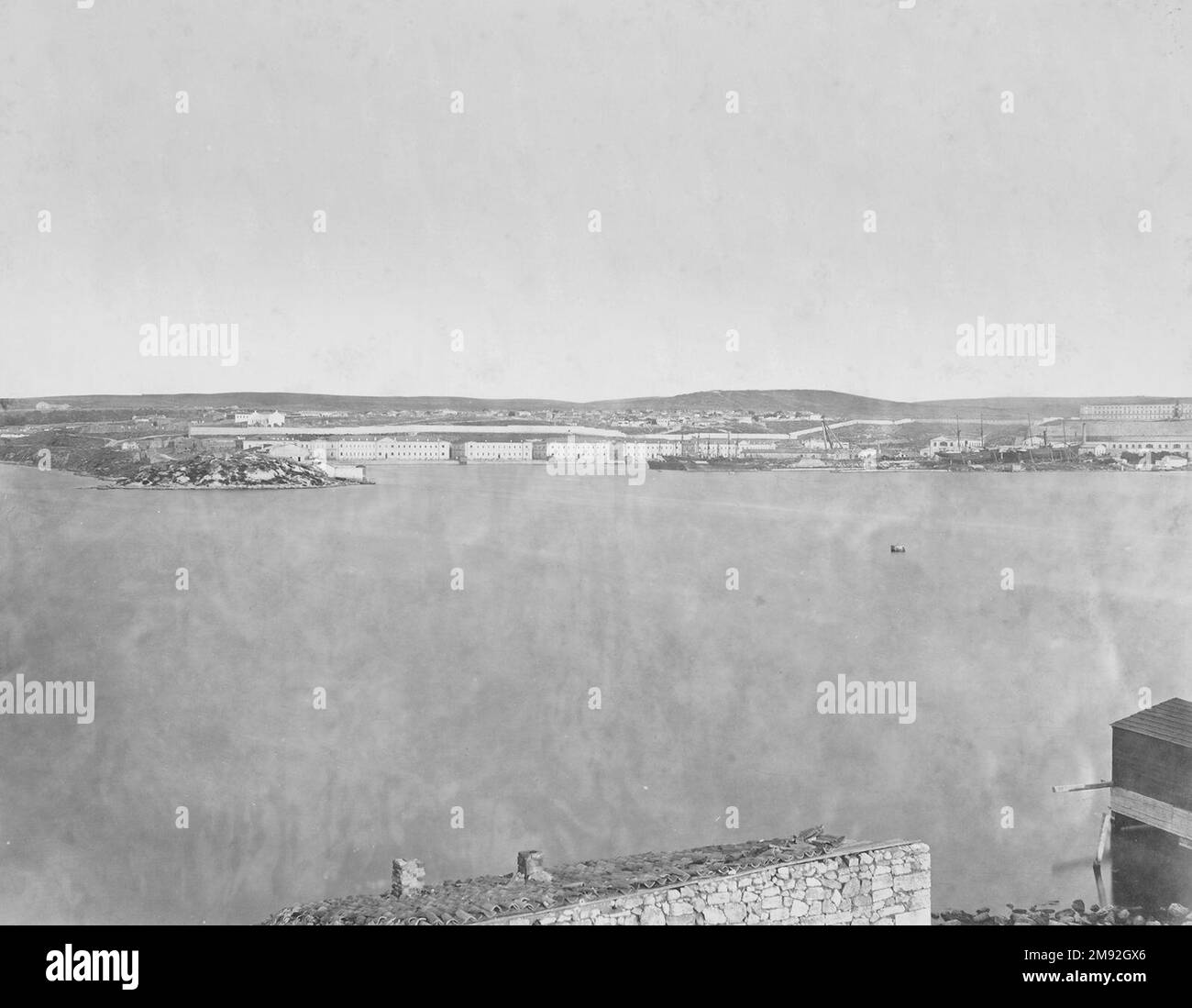 Unidentified city in Crimea ca. 1869 Stock Photo - Alamy