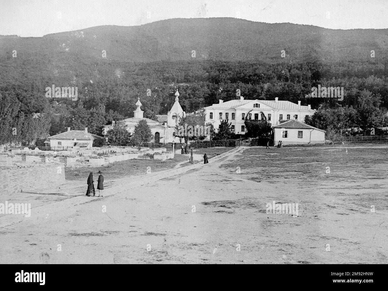 Holy Trinity Paraskevievsky Toplovsky Convent ca. 1901 Stock Photo - Alamy