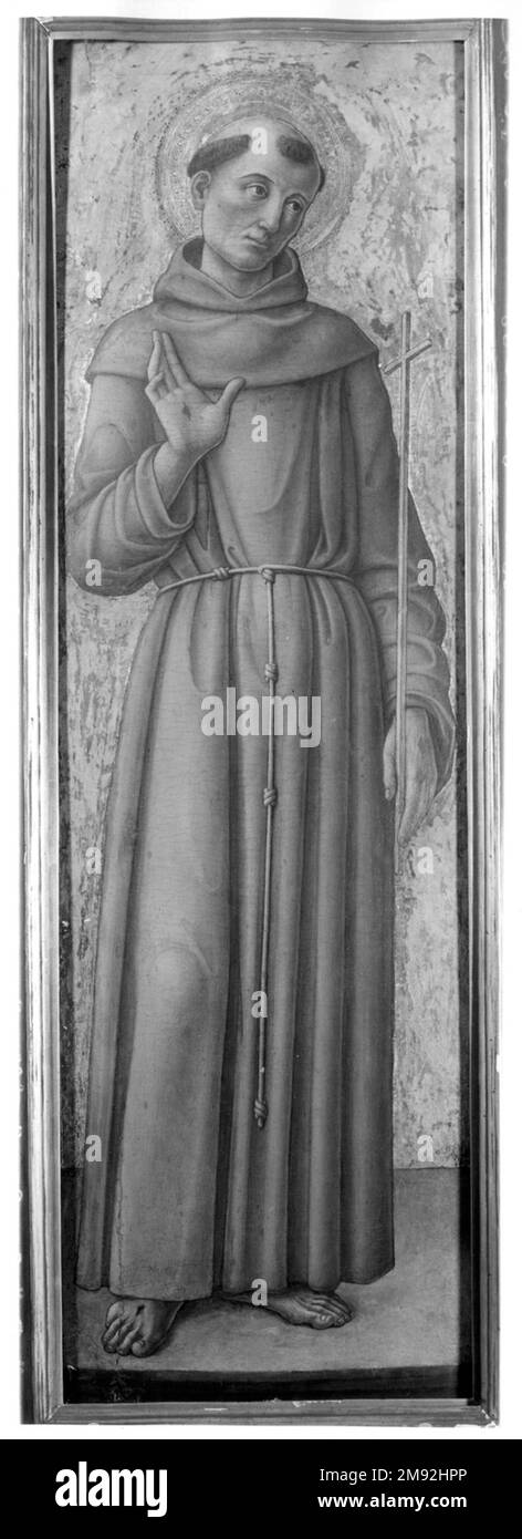Francis of assisi painting Black and White Stock Photos & Images - Alamy