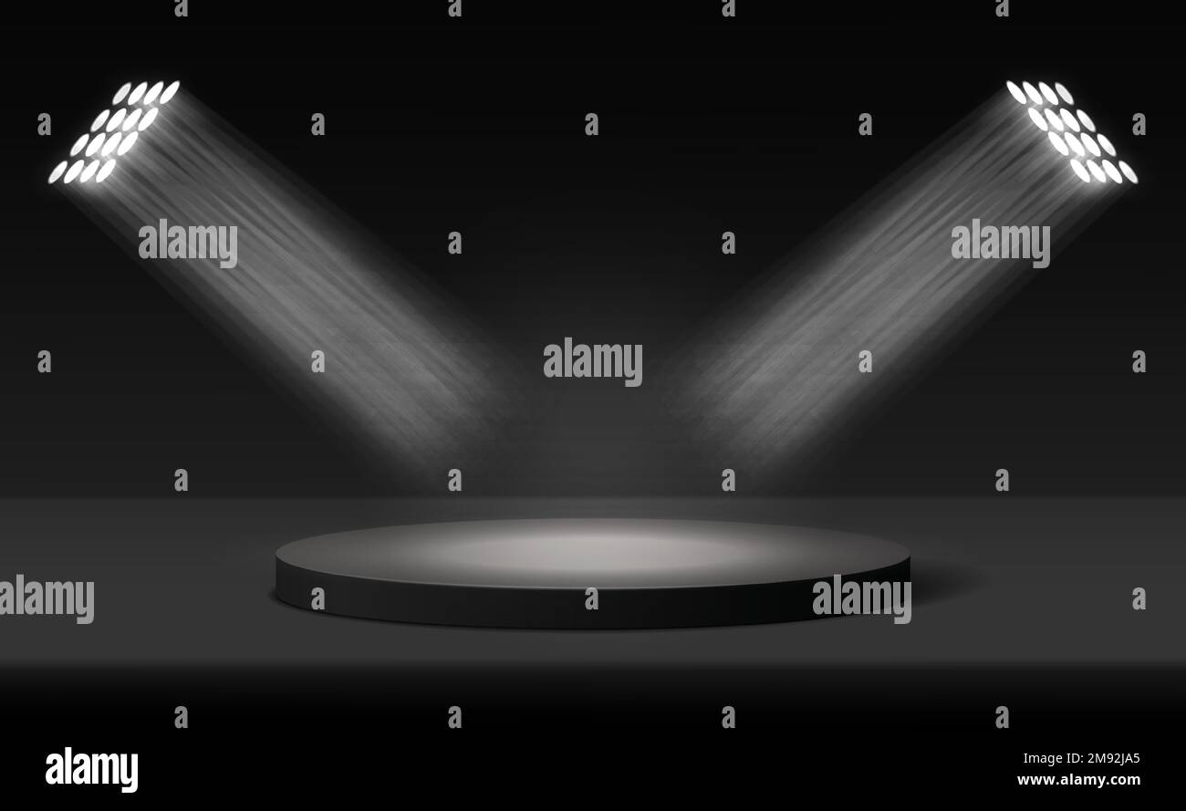 Podium mock up Stock Vector Images - Alamy