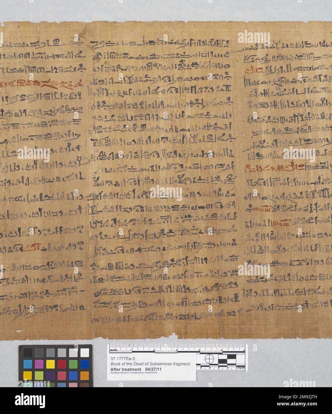 Book of the Dead of the Goldworker of Amun, Sobekmose Book of the Dead ...