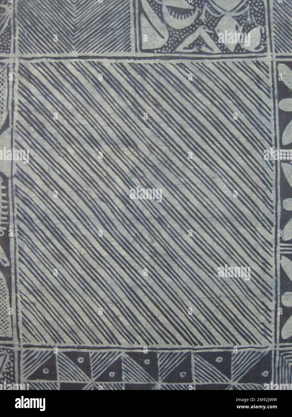 Woman's wrapper (àdìrẹ ẹlé̩kọ) Yorùbá , unknown maker's mark. Woman's ...