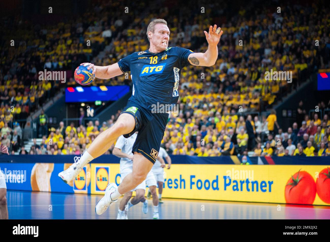 Swedish handballteam hi-res stock photography and images - Alamy