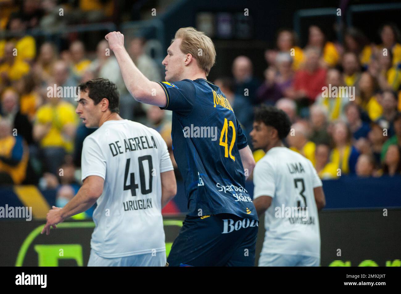 Swedish handballteam hi-res stock photography and images - Alamy