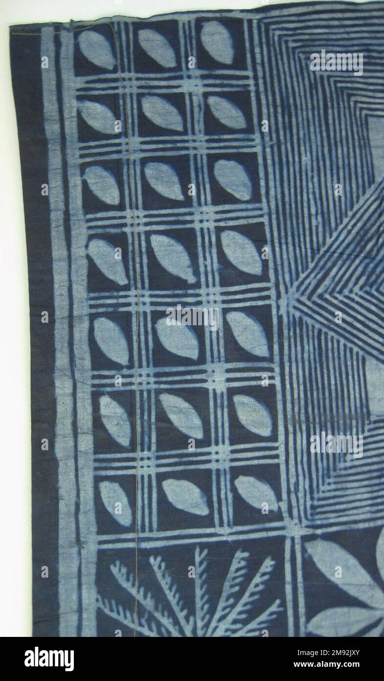 Woman's wrapper (àdìrẹ ẹlé̩kọ) Yorùbá , unknown maker's mark. Woman's ...