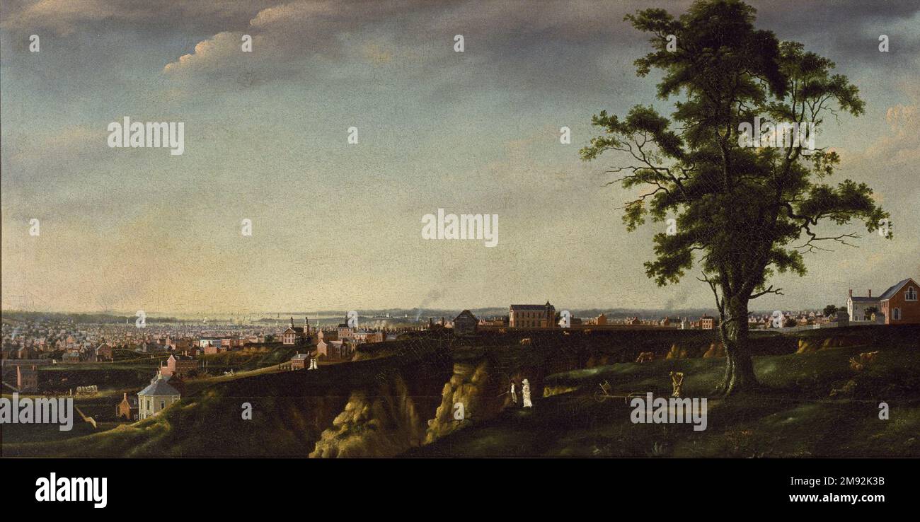 View of Baltimore from Chapel Hill Francis Guy (American, 1760-1820 ...