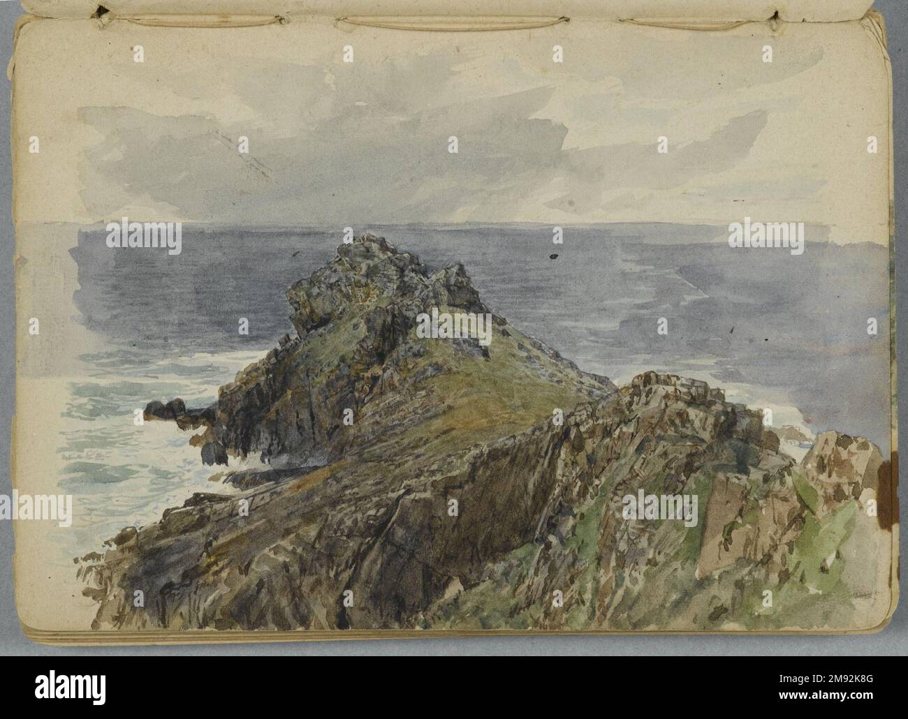 Sketchbook: English Coastal Scenery William Trost Richards (American ...
