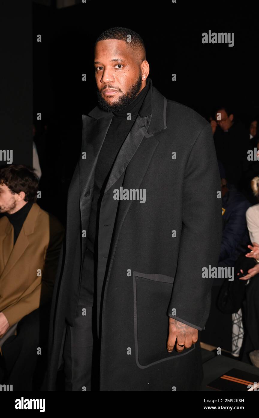 Milan, Italy. 16th Jan, 2023. Milan, Men Fashion Week, Fall Winter 2023 ...