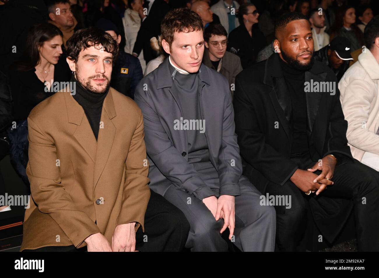 Milan, Italy. 16th Jan, 2023. Milan, Men Fashion Week, Fall Winter 2023 ...