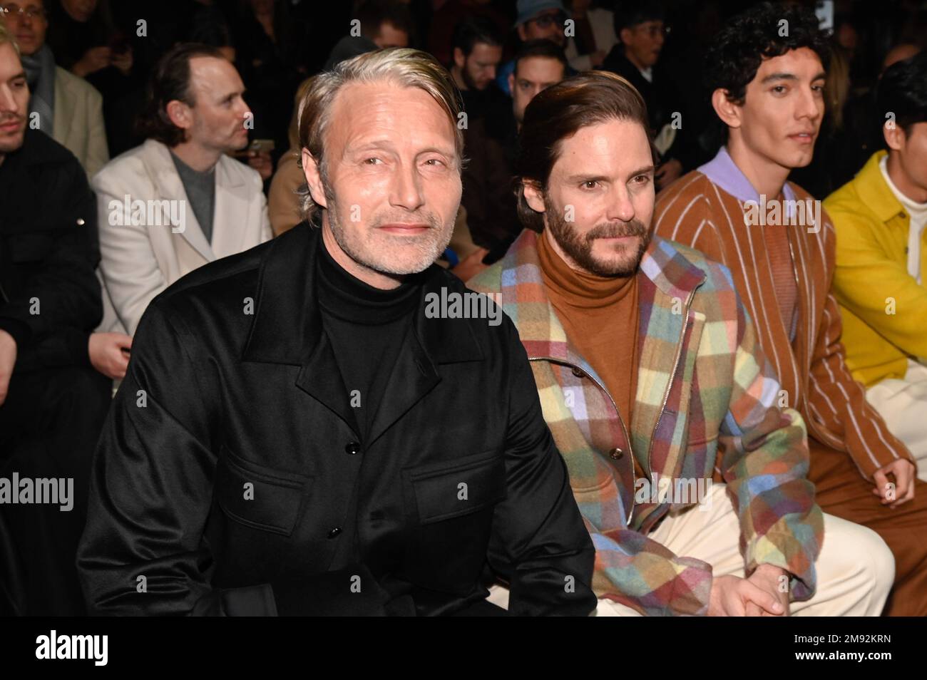 Milan, Italy. 16th Jan, 2023. Milan, Men Fashion Week, Fall Winter 2023 ...