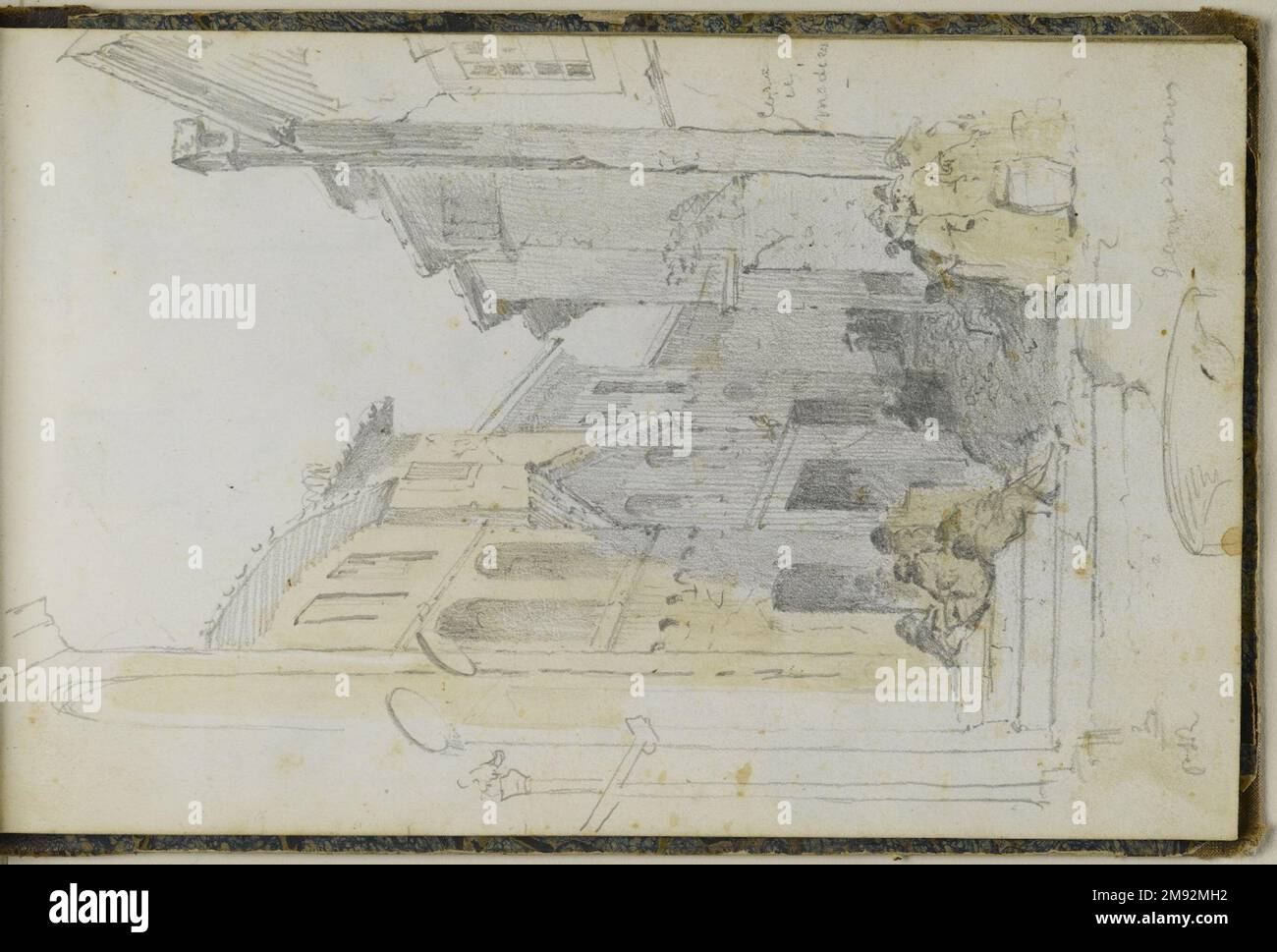 Sketchbook Peter Frederick Rothermel (American, 1817-1895). Sketchbook ...