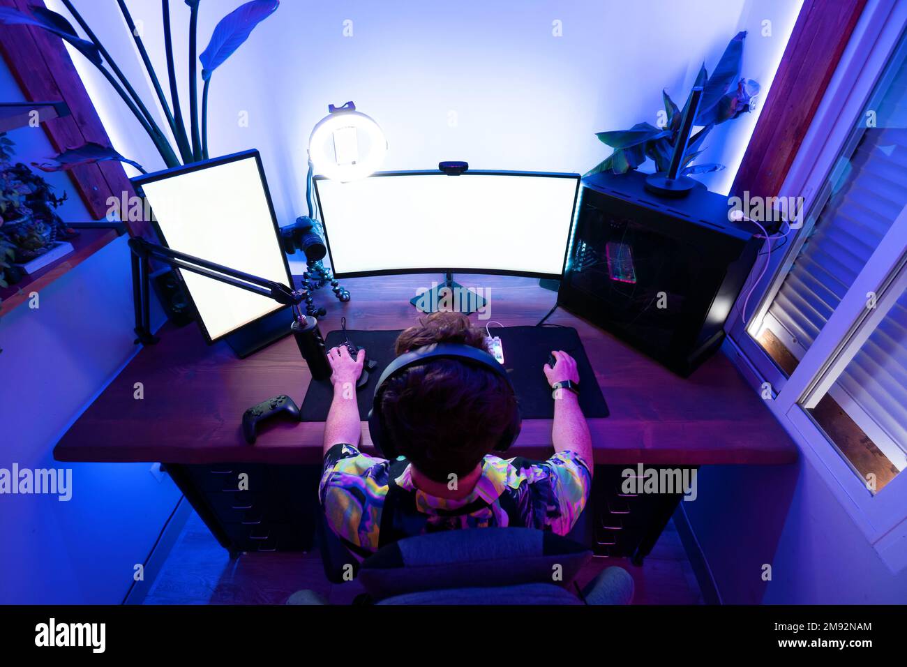 Streamer activity hi-res stock photography and images - Alamy