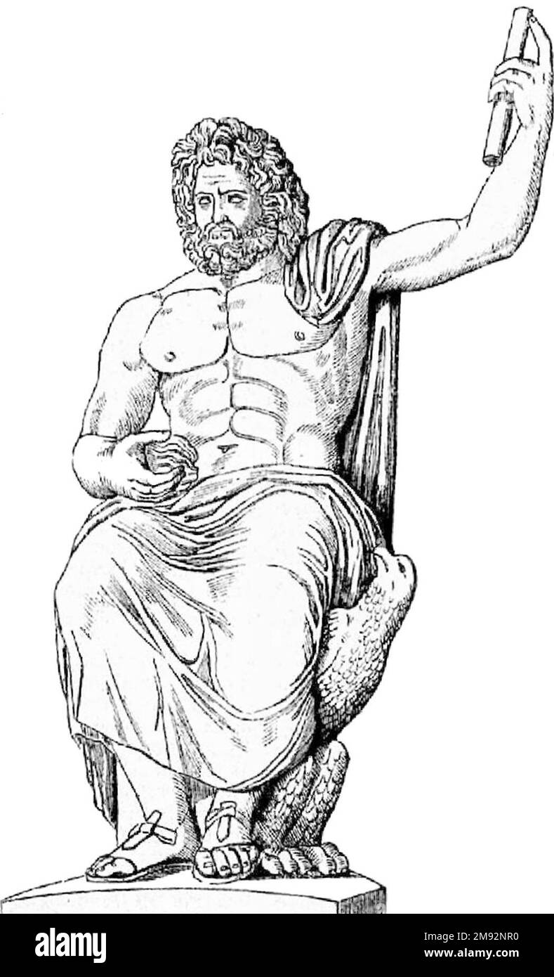 Sculpture of zeus hi-res stock photography and images - Alamy