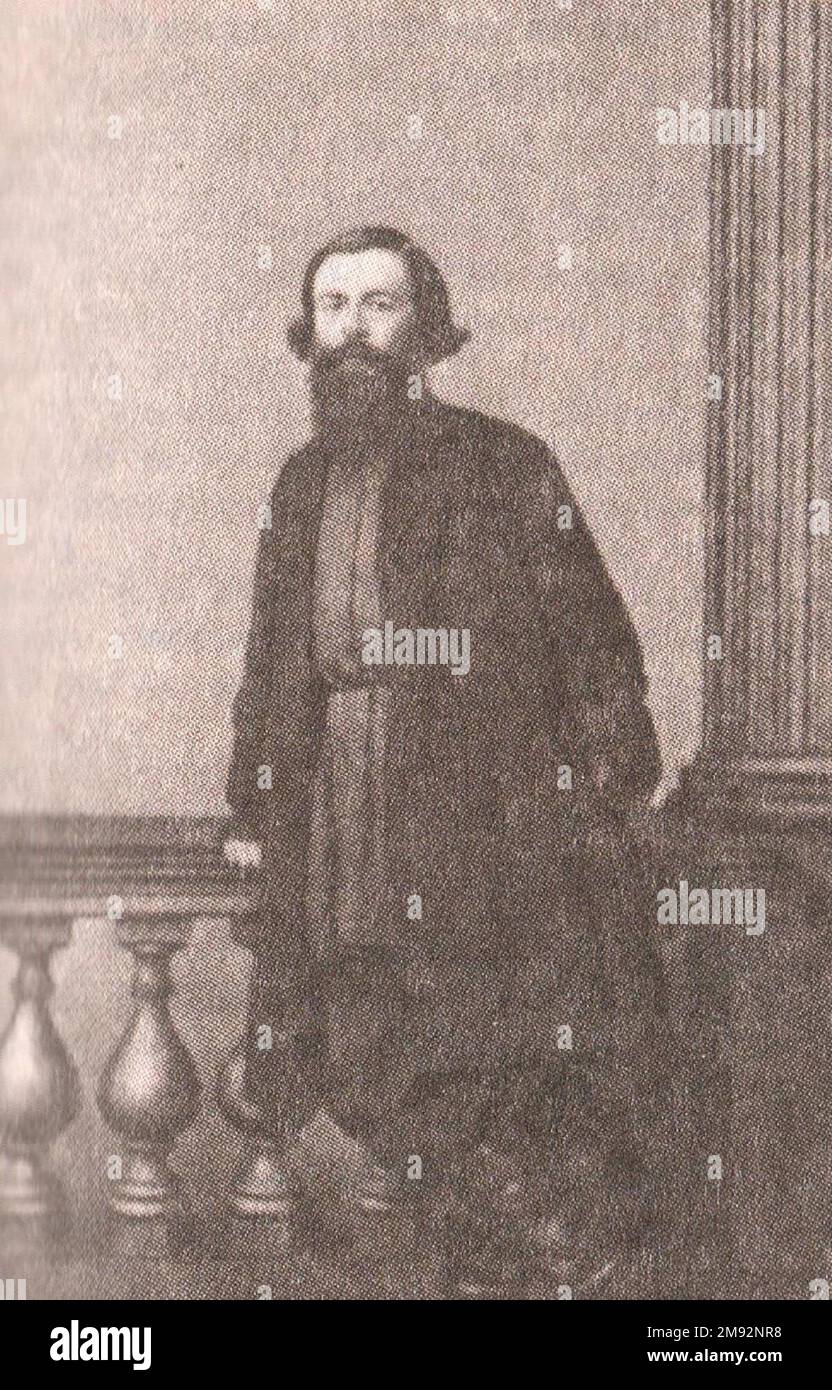 Journalist Lev Logginovich Kambek ca. 1860 Stock Photo - Alamy