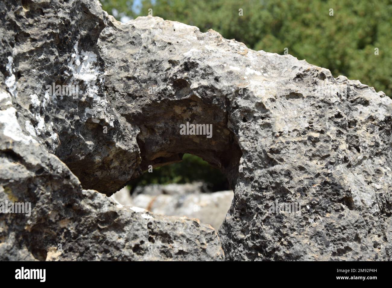 Yiftah Fissures Nature Reserve in Israel Stock Photo - Alamy