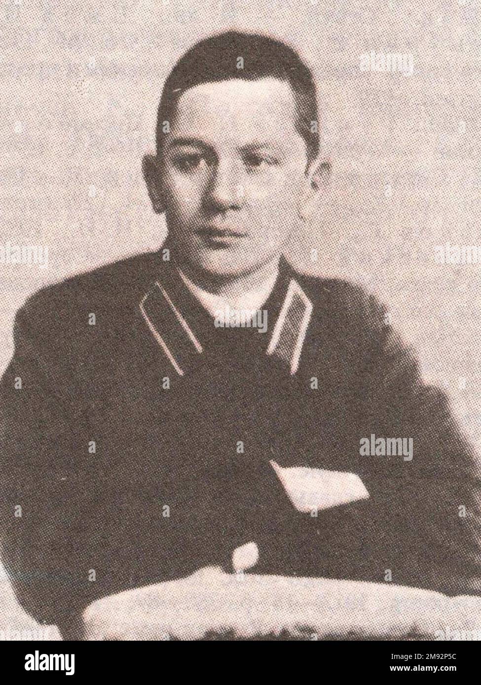 Poet Vasily Alekseevich Komarovsky ca. 1900 Stock Photo - Alamy