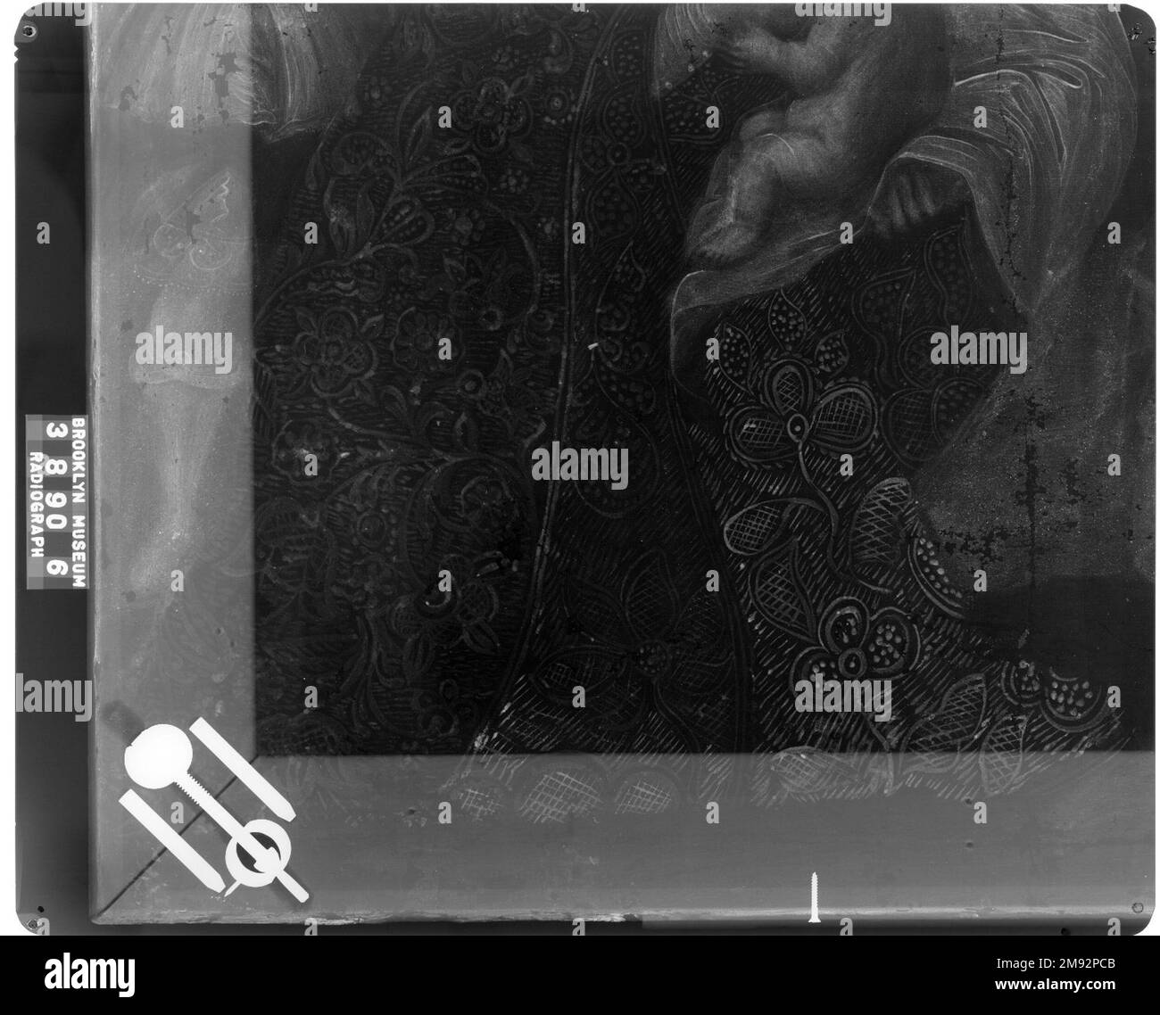 The Virgin of Mercy with Three Saints Circle of Mauricio García. The ...