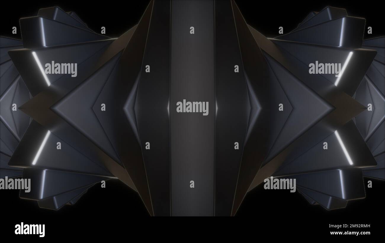 Abstract metal background. Computer generated 3d render Stock Photo - Alamy