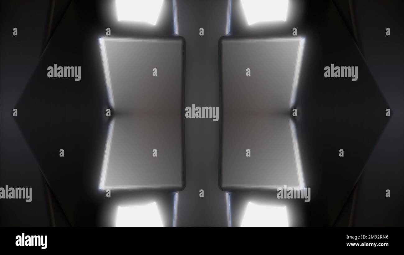 Abstract metal background. Computer generated 3d render Stock Photo - Alamy