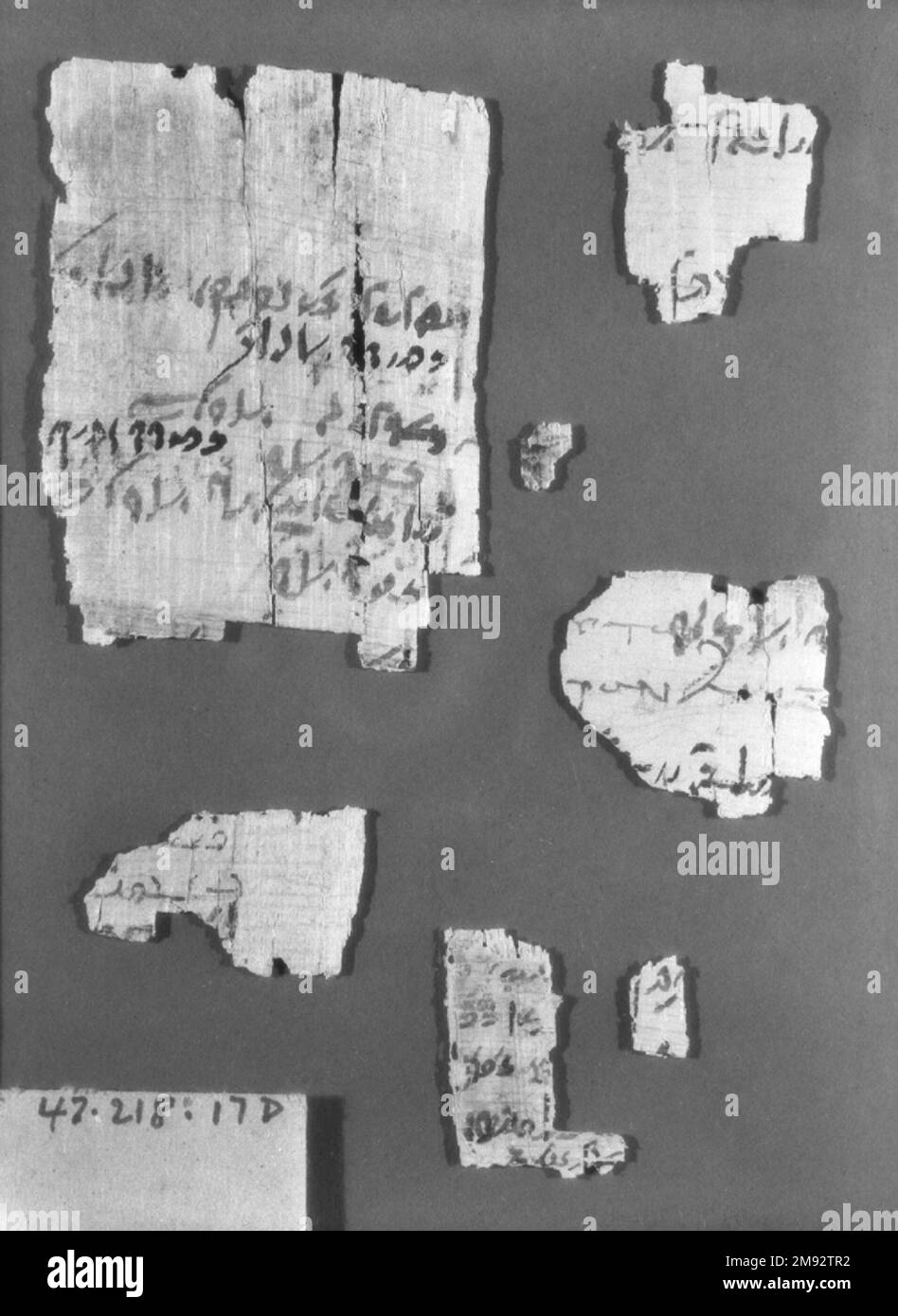 Papyrus fragment Black and White Stock Photos & Images - Alamy
