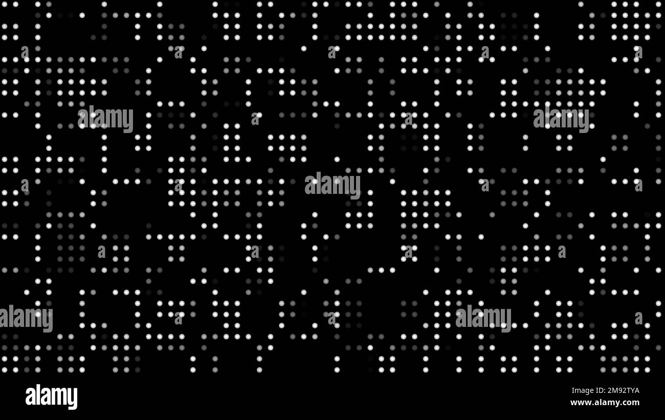 White dots. Computer generated 3d render Stock Photo - Alamy