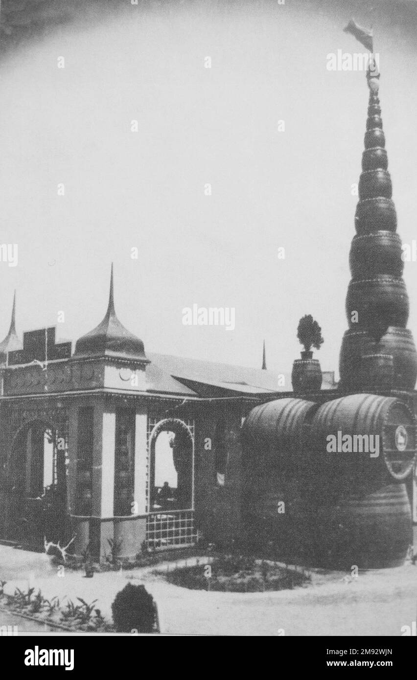 Pavilion of Gaberbush & Shille brewery at Odessa Art & Industry ...