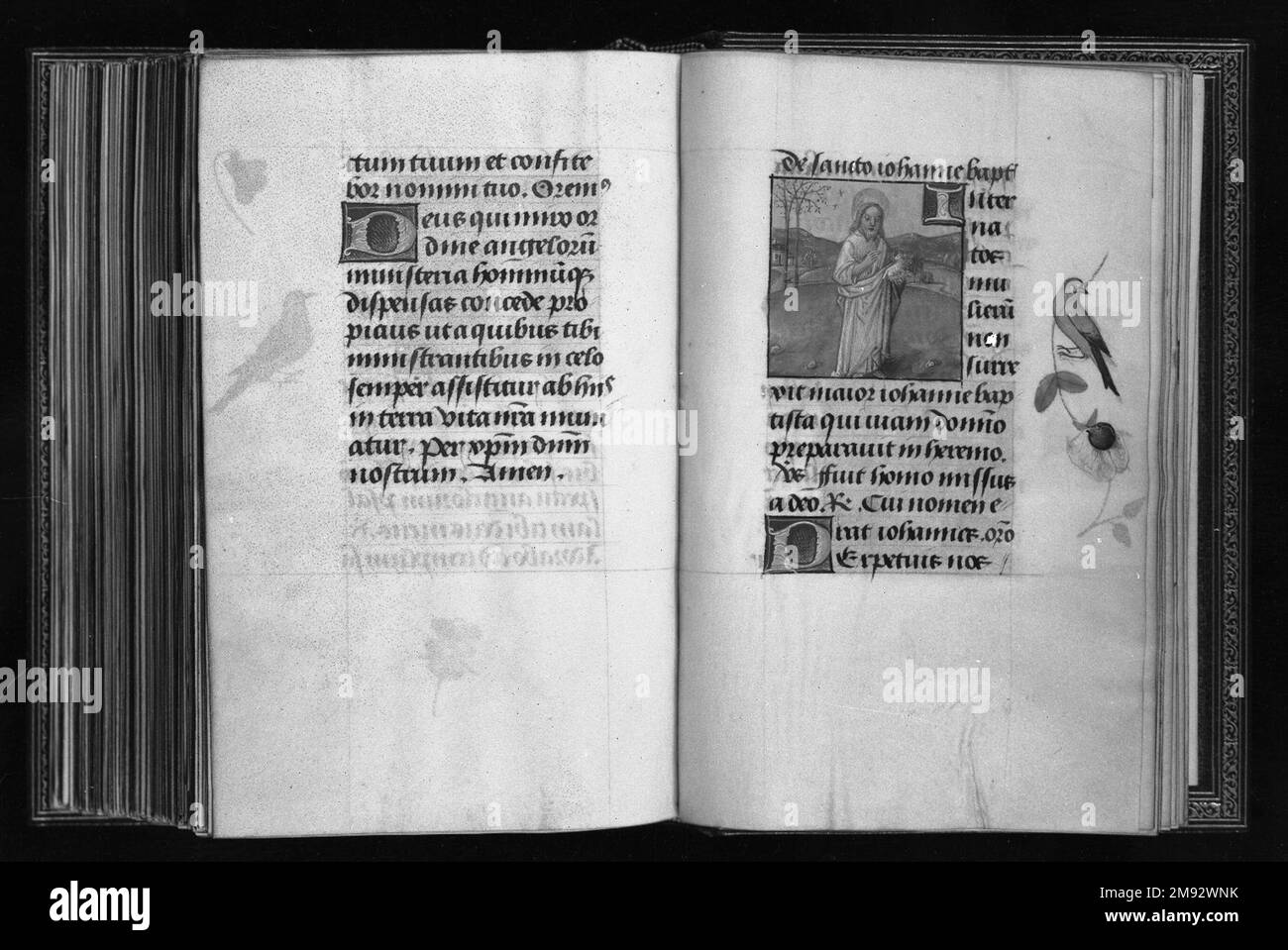 Medieval european religious art Black and White Stock Photos & Images ...