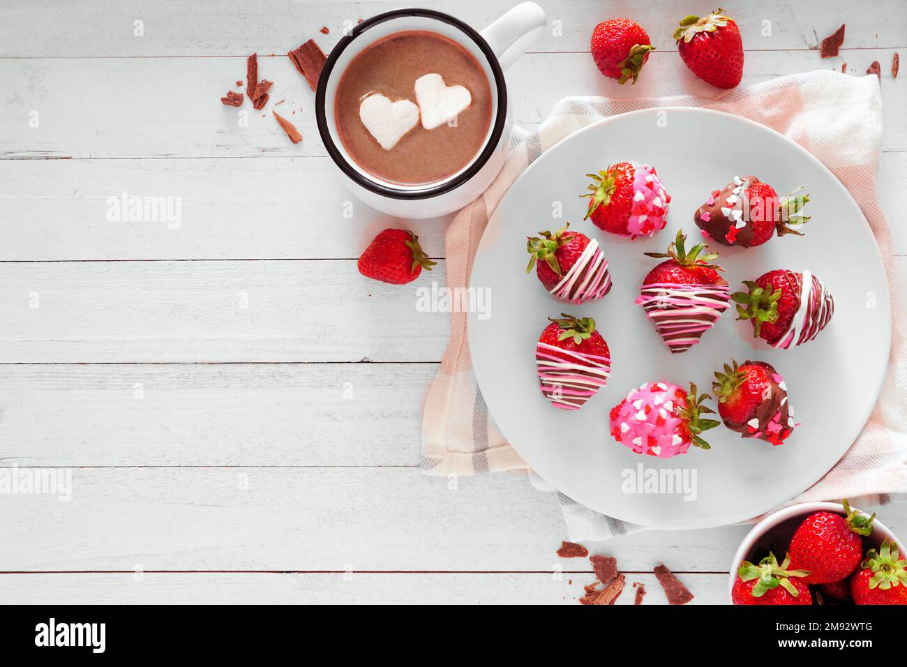 Chocolate Covered Strawberries Wallpaper