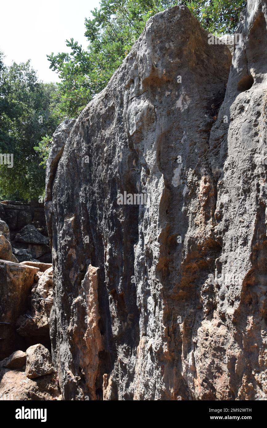 Yiftah fissures nature reserve hi-res stock photography and images - Alamy