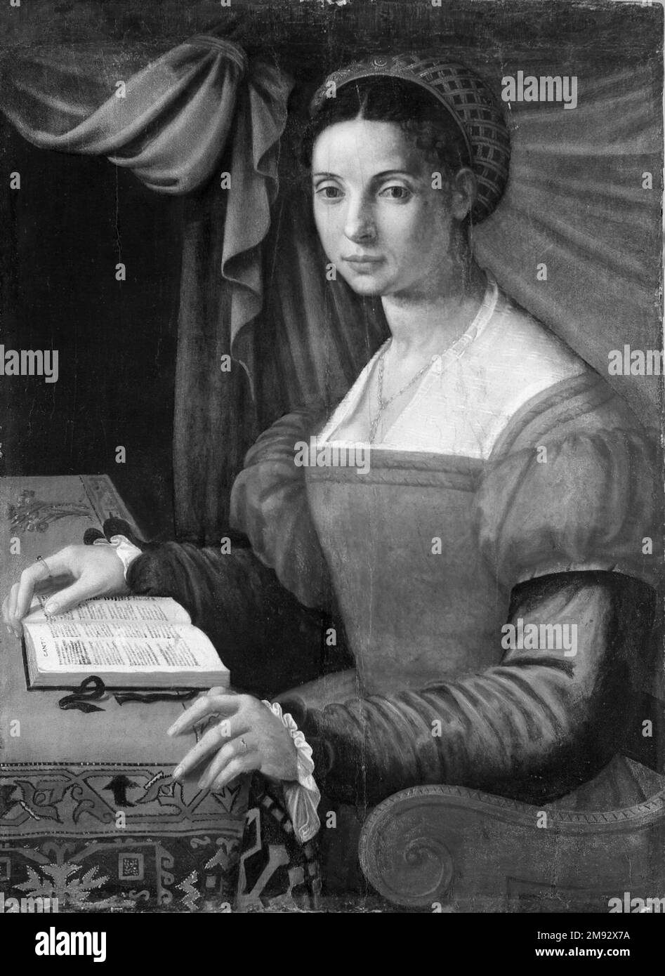 Portrait of a Woman Attributed to Bartolomeo Traballesi (Italian ...