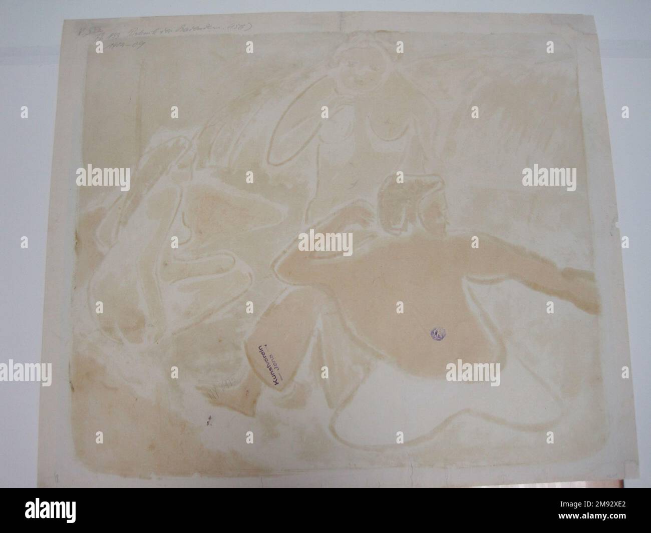 Three Bathers on the Beach Ernst Ludwig Kirchner (German, 1880-1938 ...