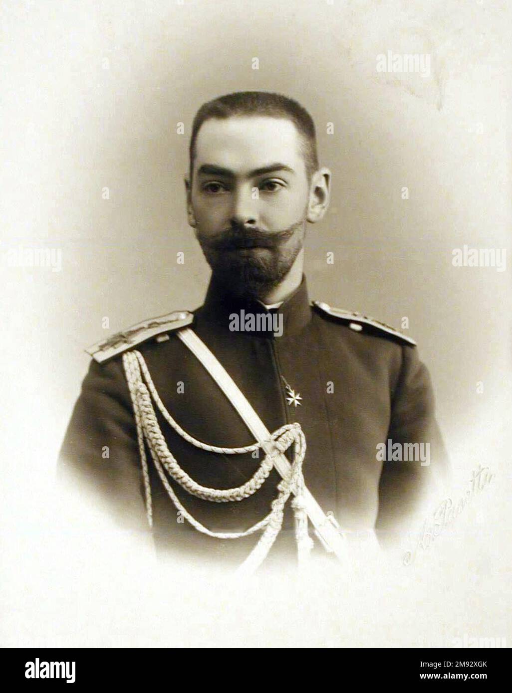 Mikhail Nikolaevich Grabbe ca. before 1917 Stock Photo - Alamy