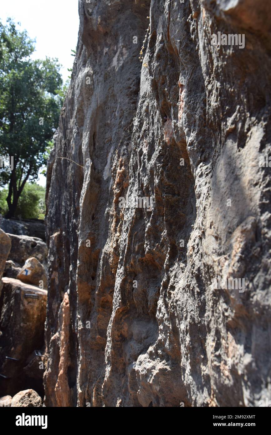 Yiftah Fissures Nature Reserve in Israel Stock Photo - Alamy