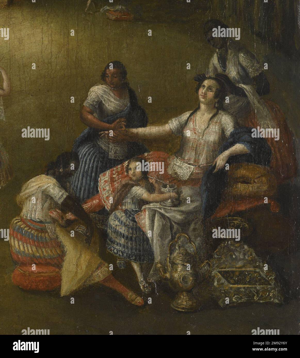 African painting oil 1800 hi-res stock photography and images - Alamy