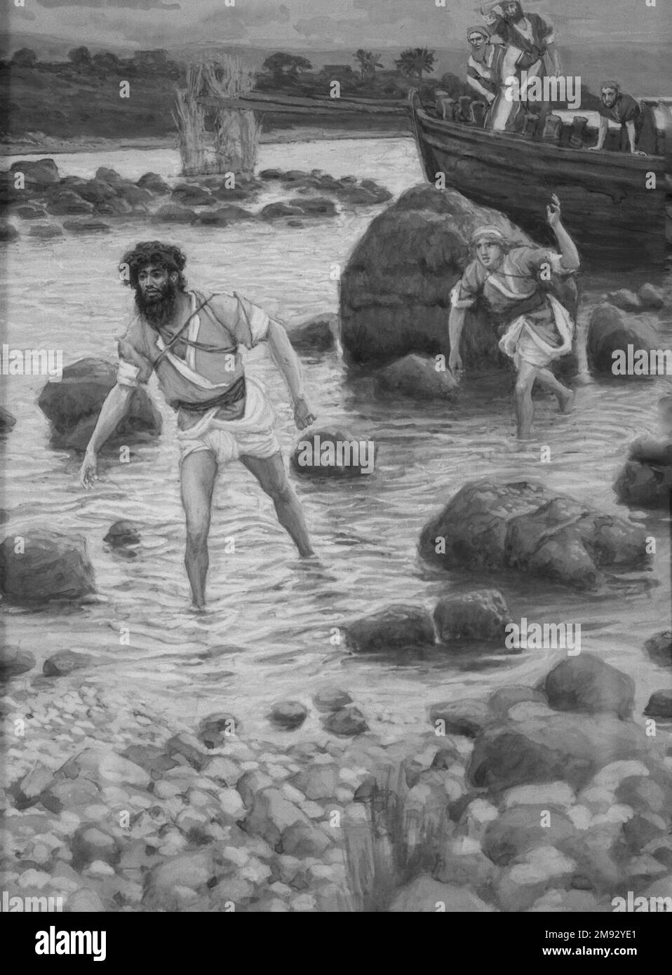 The Calling of Saint James and Saint John (Vocation de Saint Jacques et ...