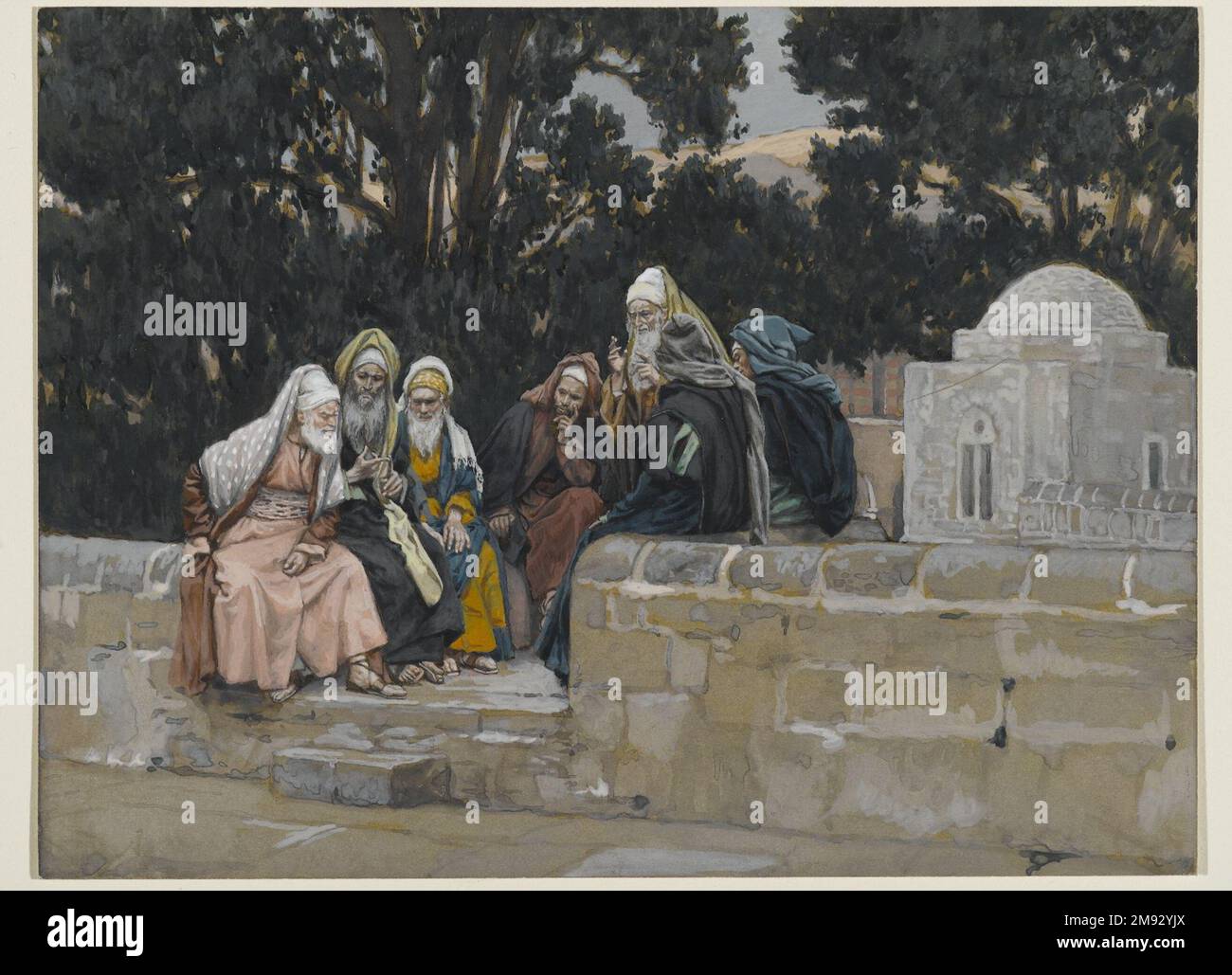 James tissot jesus pharisees hi-res stock photography and images - Alamy