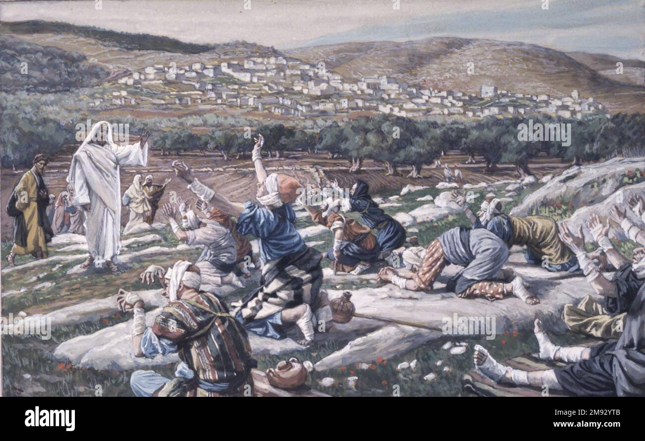 Pictures Of The Ten Lepers