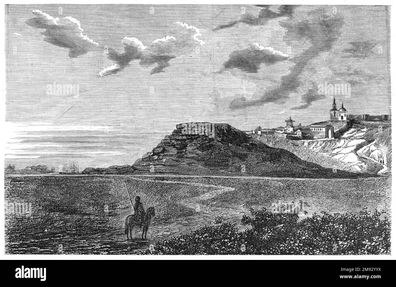 Fort Alexandrovsky ca. 1870 Stock Photo - Alamy