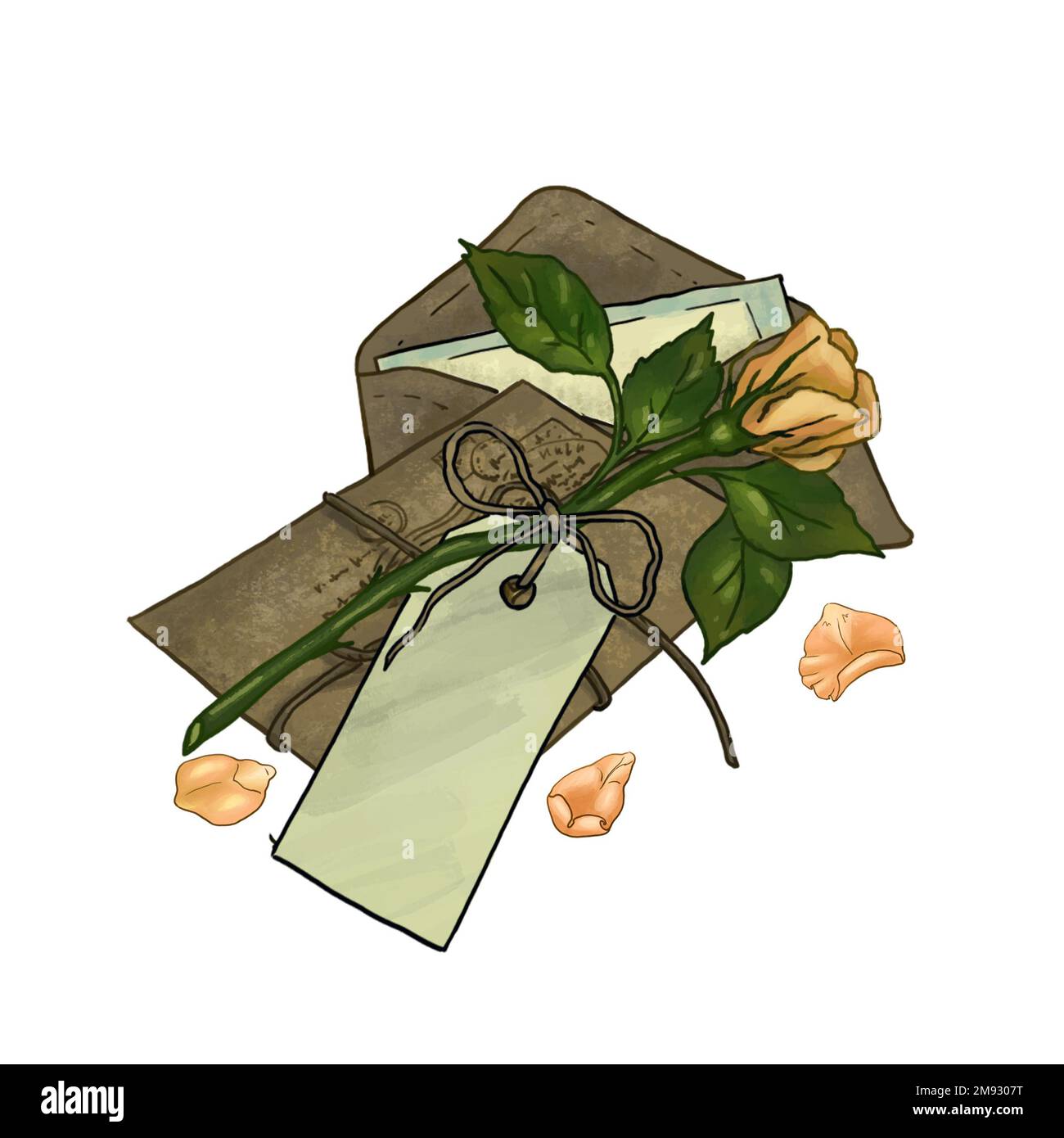 Scattered envelopes hi-res stock photography and images - Alamy