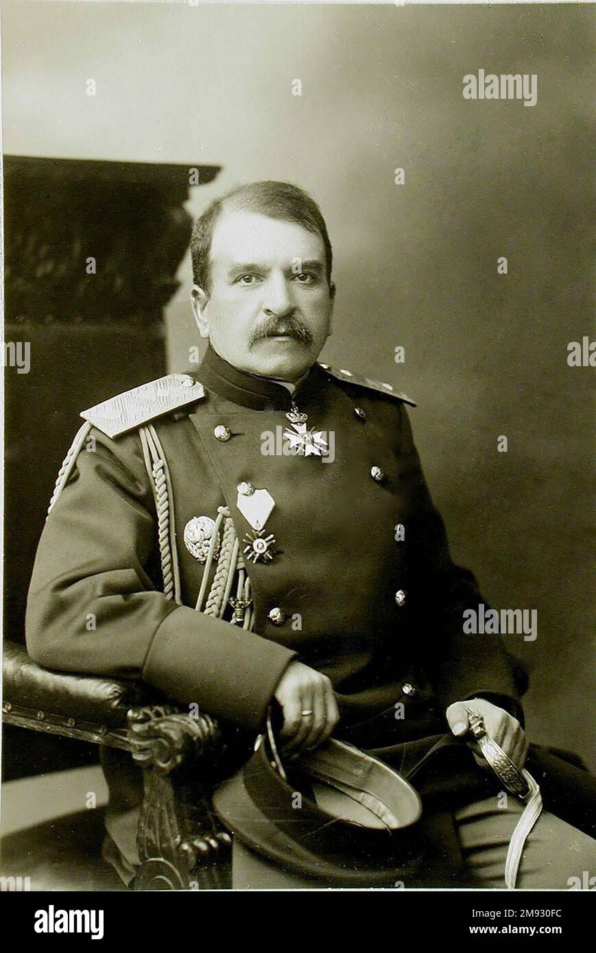 Bulgarian General Radko Dmitrievich ca. 1914 Stock Photo - Alamy