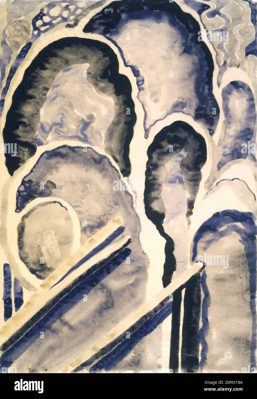 Blue #1 Georgia O'Keeffe (American, 1887-1986). Blue #1, 1916 ...