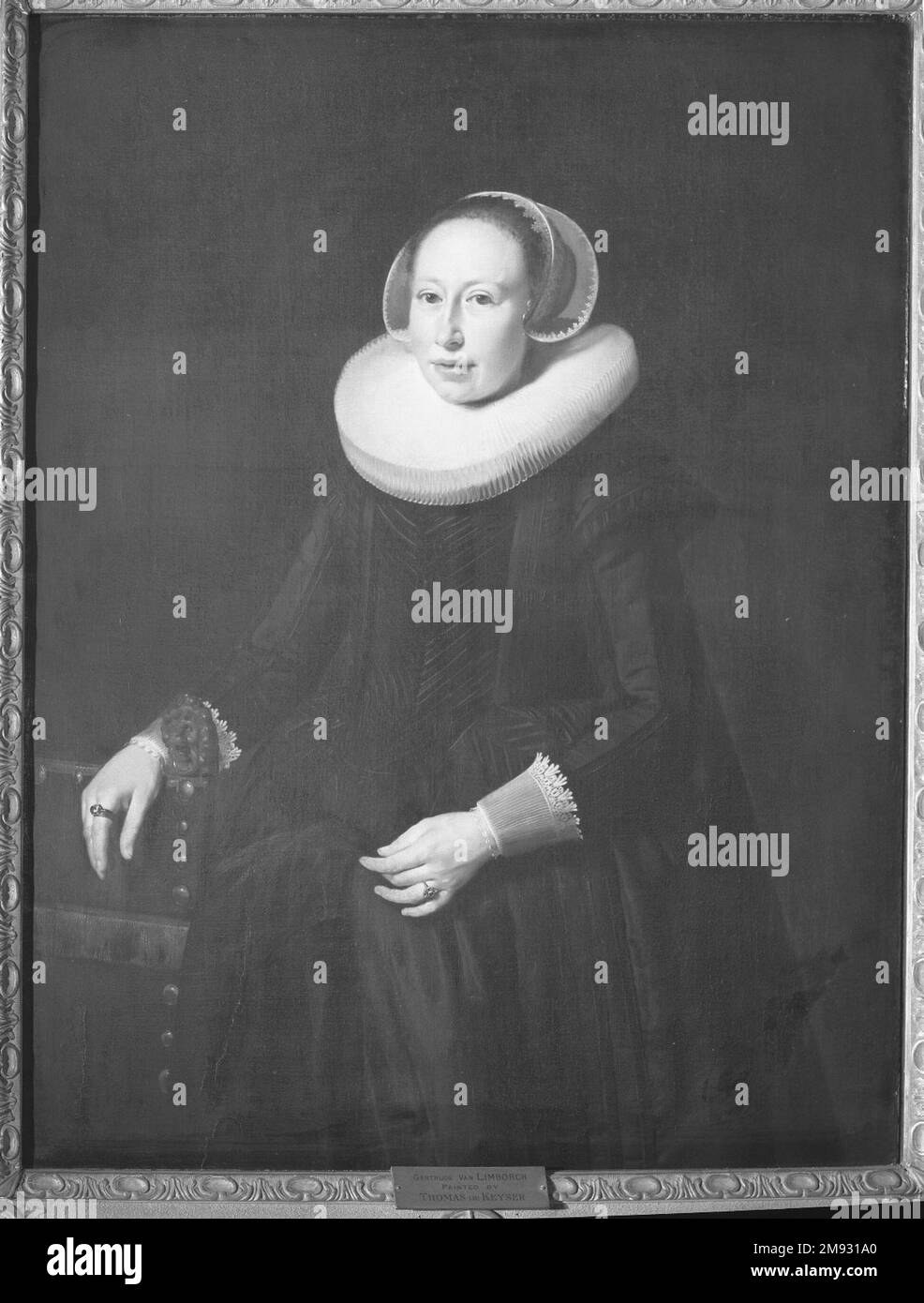 Portrait of Gertrude van Limborch Thomas de Keyser (Dutch, 1596/97-1667 ...