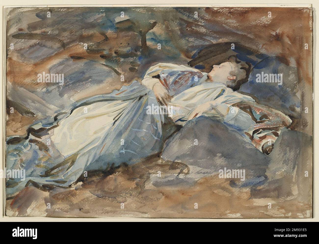 Violet Sleeping John Singer Sargent (American, born Italy, 1856-1925 ...