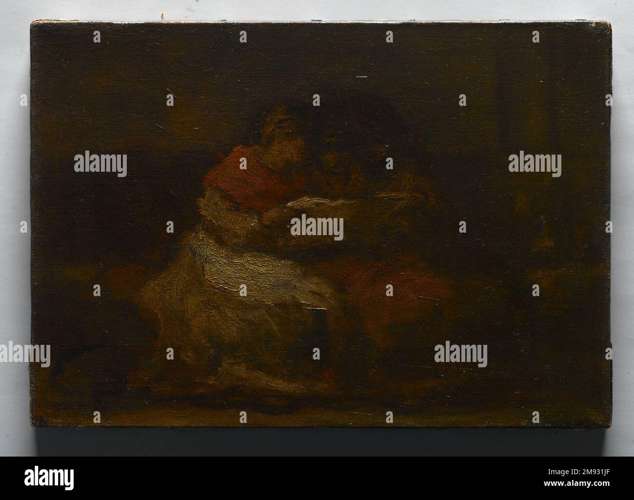 Girls Reading Robert Loftin Newman (American, 1827-1912). Girls Reading ...