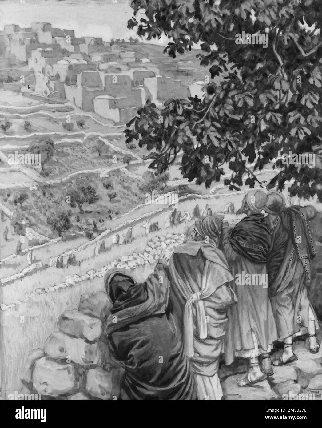 The Disciples Eat Wheat on the Sabbath (Les disciples mangent du blé au ...